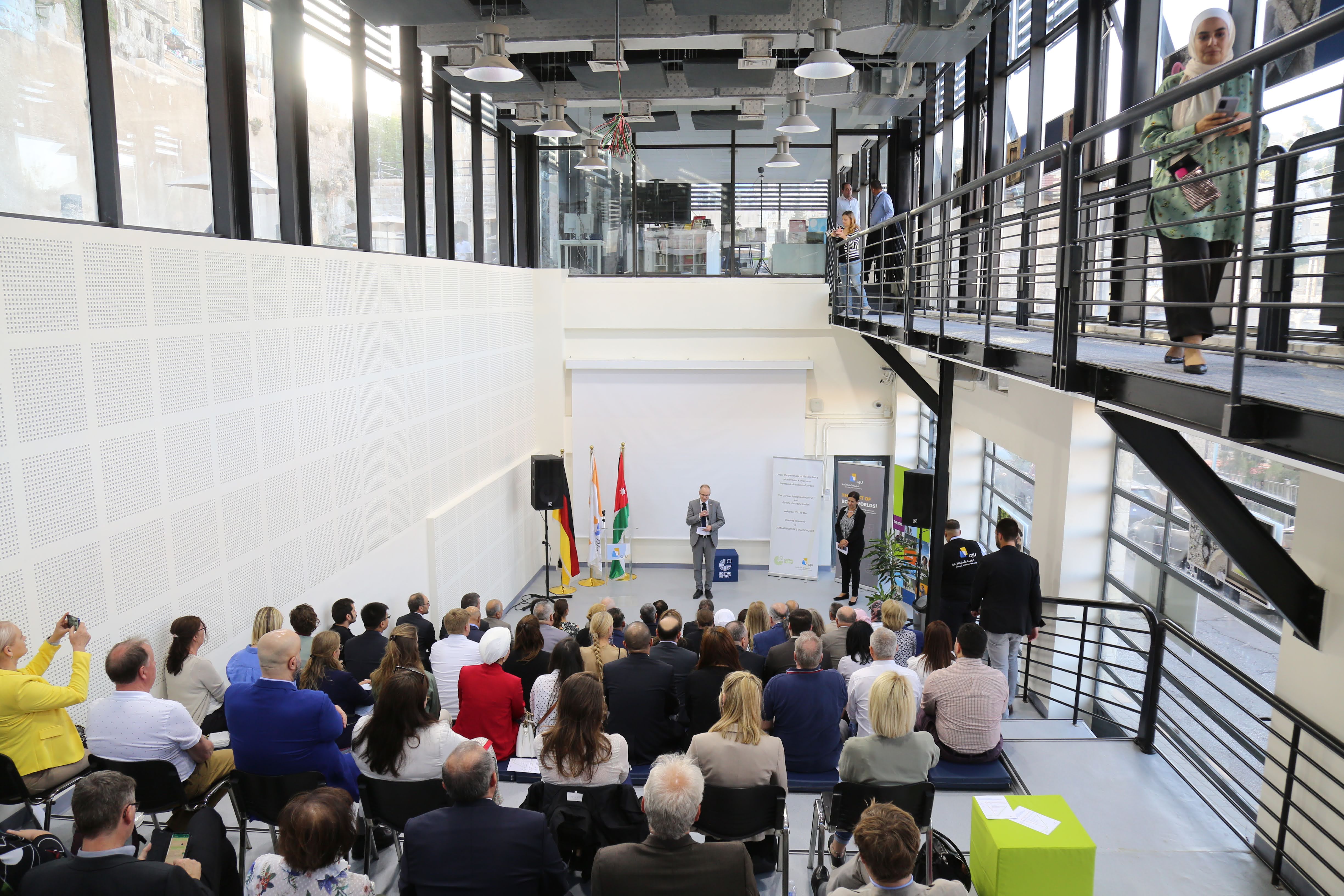 Inauguration Of German Lounge | German Jordanian University